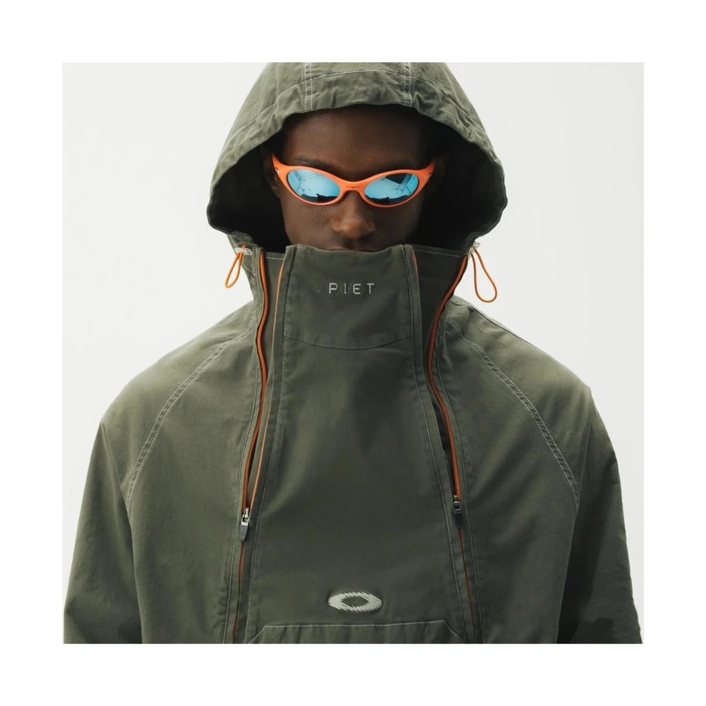 Oakley × Piet joint cooperative coat functional style coat embroidered Logo design coat old ...