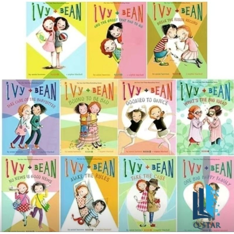 Ivy And Bean Kids Story Books (11 Books) | Shopee Malaysia