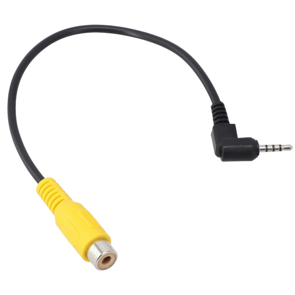 [JTFY] RCA to 2.5mm AV Converter Cable Car Rear View Reverse Parking ...