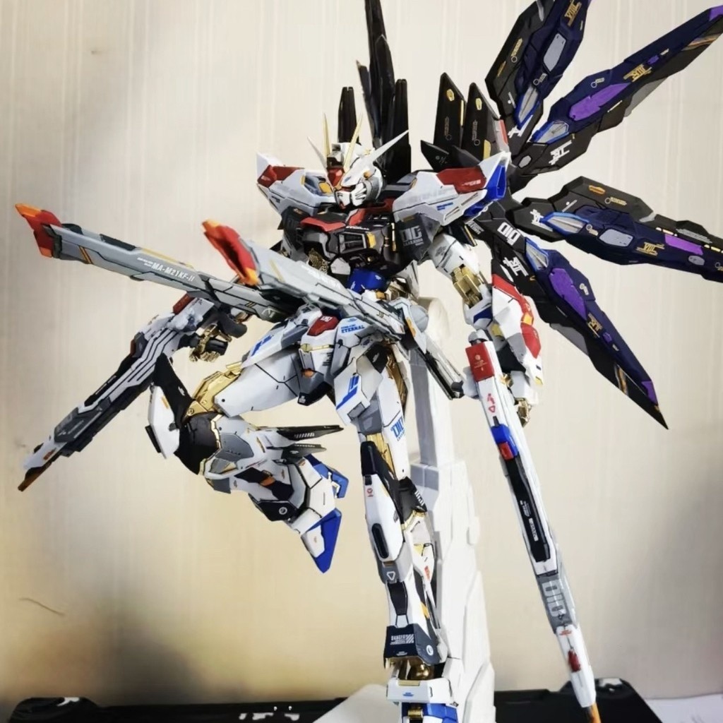 Taipan MB Strike Freedom 8802 1/100 with Platform Water Sticker Mecha ...