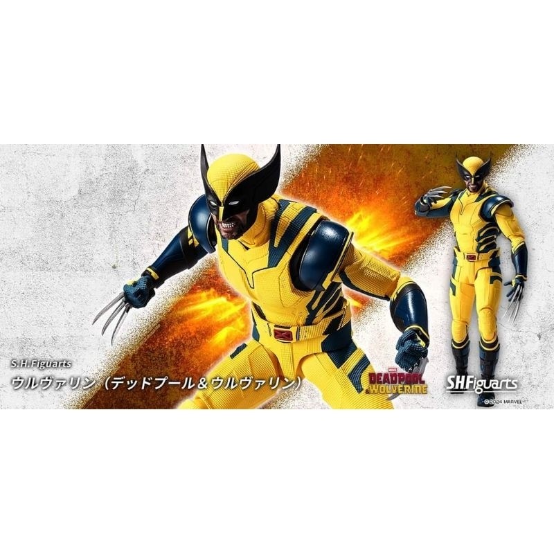 PNEW Wolverine Deadpool & Avengers Marvel SHF S.H.Figuarts Figuarts ...