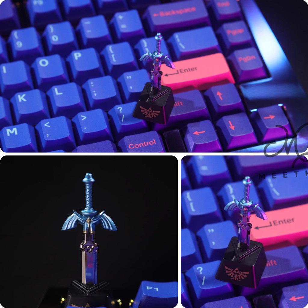 Master Sword Keycap | Metal | Zinc-Aluminum Alloy | Artisan | Custom ...