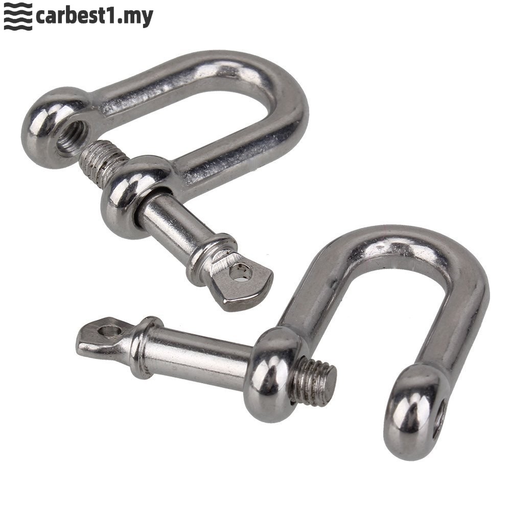 [carbest] Stainless Steel Lifting Towing Bow Dee D Link Rigging ...