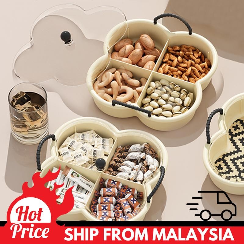 Food Tray Candy Dried Fruit Storage Box Nut Snack Tray Food Display ...