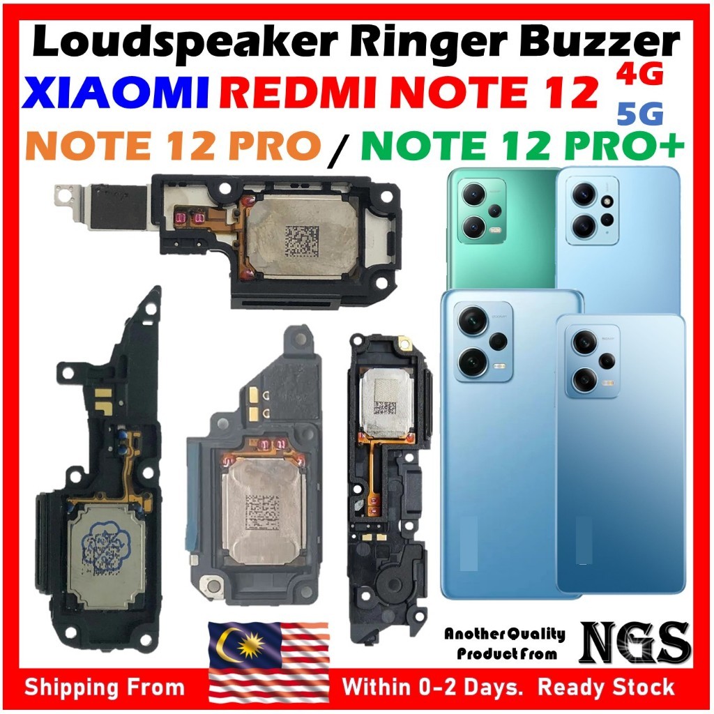 Loud Speaker Ringer Buzzer Module For XIAOMI Redmi Note 12 4G/5G ...
