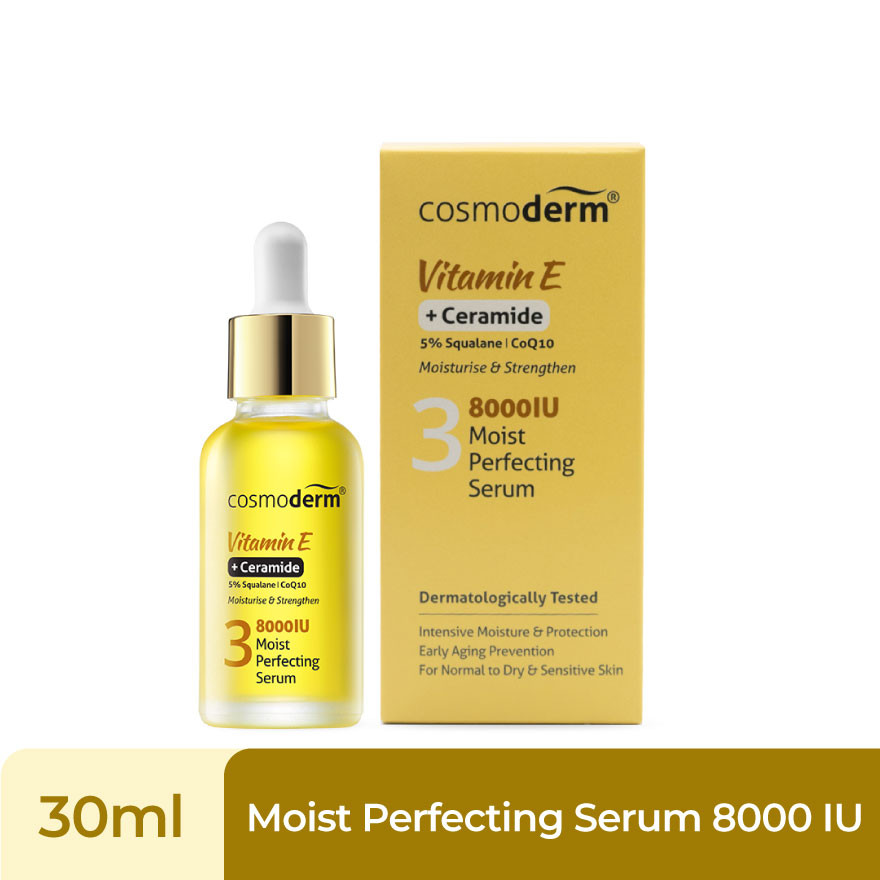 COSMODERM Vitamin E Moist-Perfecting Serum 30ml | Shopee Malaysia
