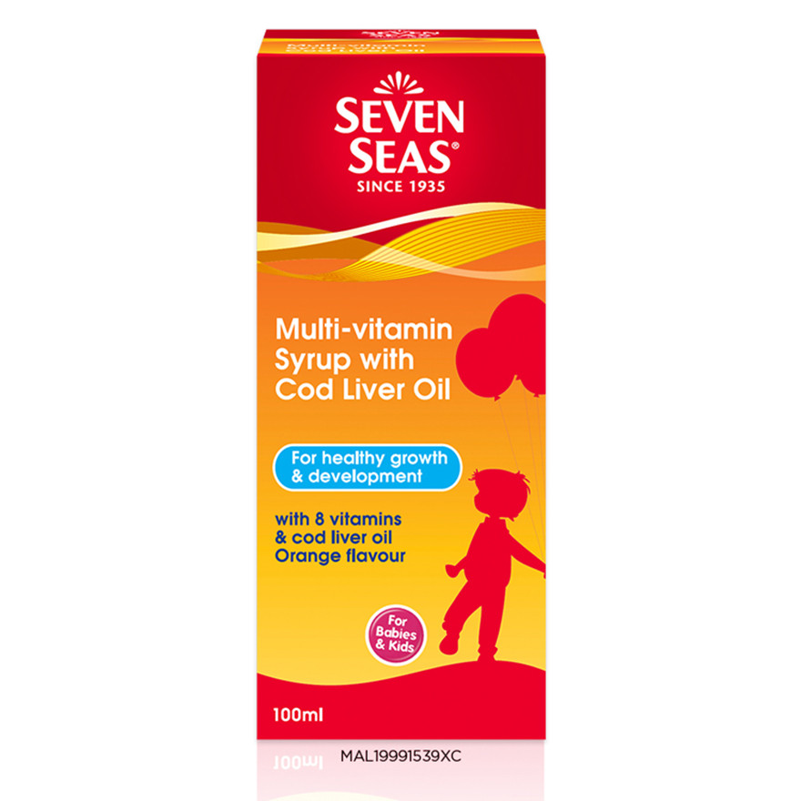 SEVEN SEAS Multi-Vitamin Syrup 100ml | Shopee Malaysia