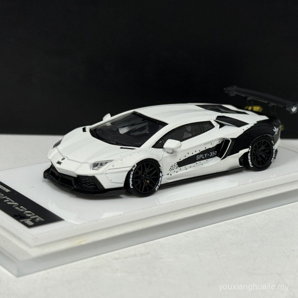 Onemodel 1/64 Lamborghini LB LP700 Wide Body Modification White and ...