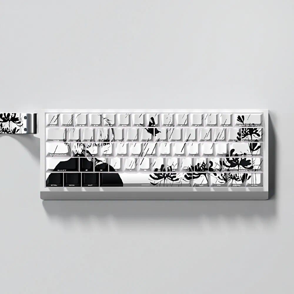 Kaneki Ken Keycap Cherry Profile PBT Letter Side-engraved Light ...