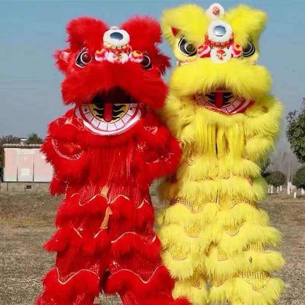 lion dance costume lion dance head adult lion dance Single Lion Dance ...