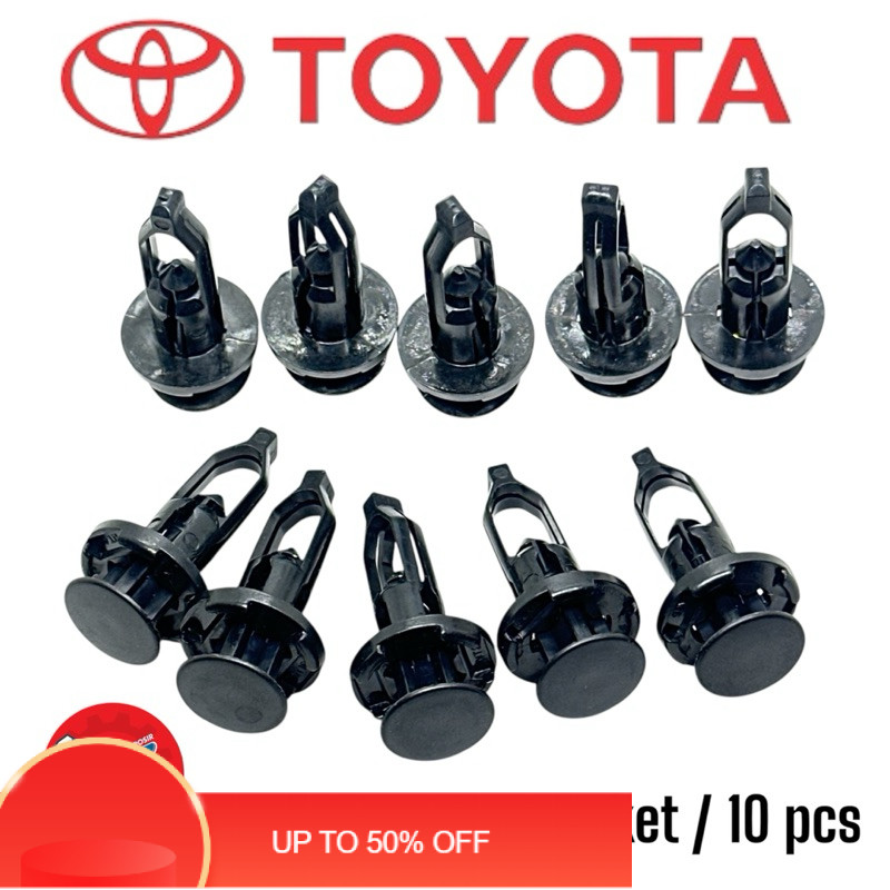 TOYOTA INNOVA BUMPER CLIP BUTTONS - ALTIS - YARIS - FORTUNER ori ...