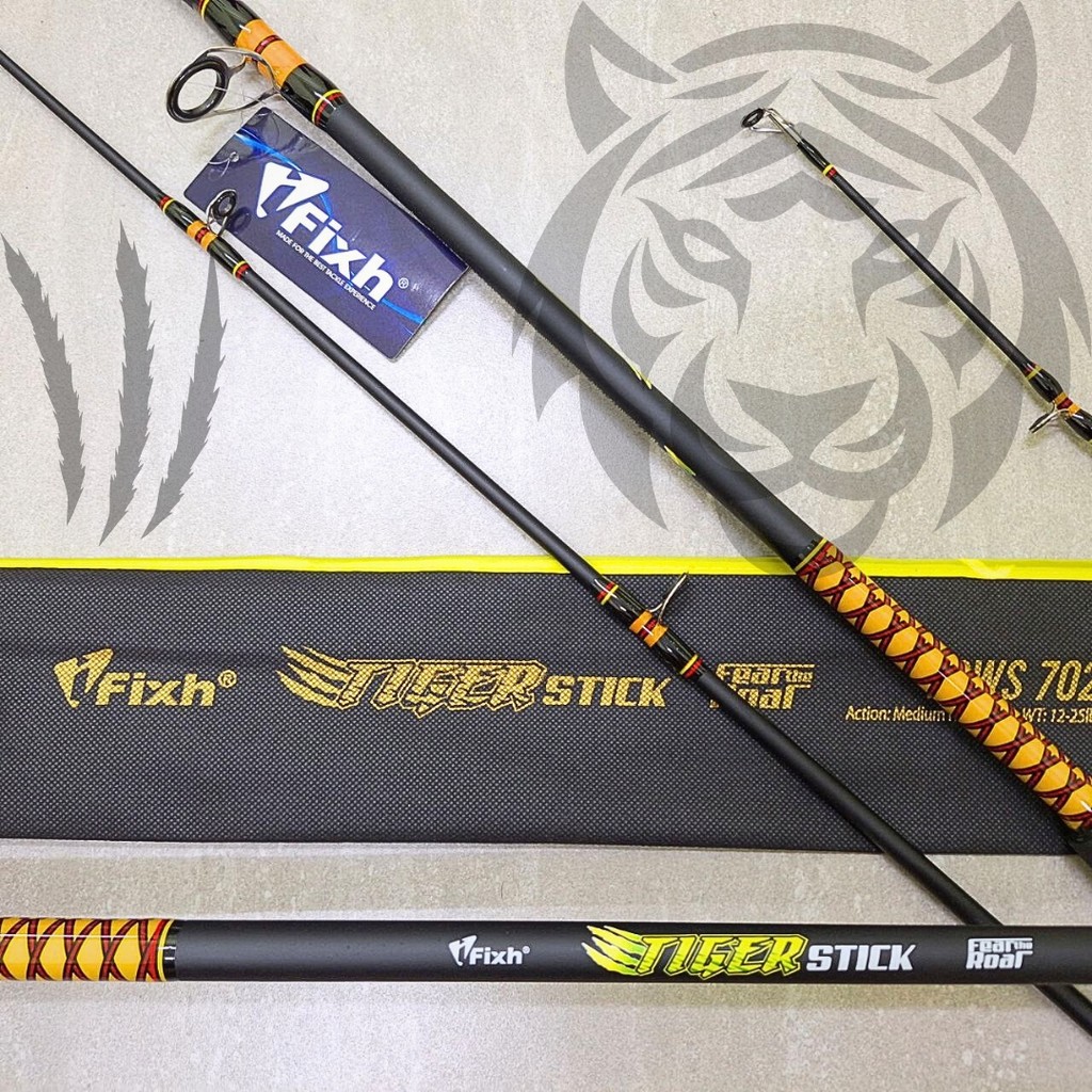 I-FIXH TIGER STICK ROD KOLAM BOTTOM SUNGAI KELONG | Shopee Malaysia