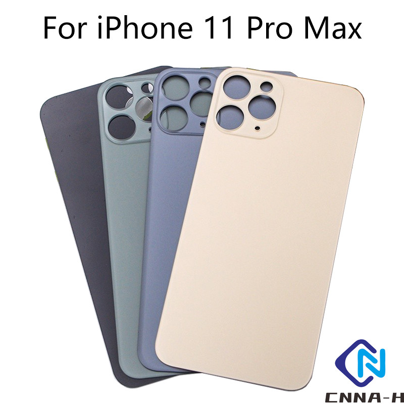 Back Battery Glass Cover with Wide Big Camera Hole Replacement for ...