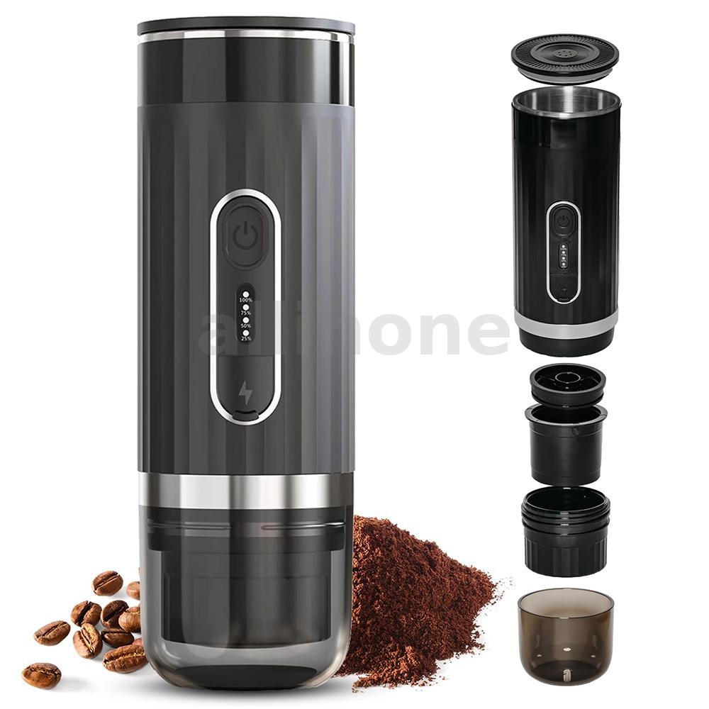 3-in-1 Small Coffee Machine Portable Italian Fully Automatic Espresso ...