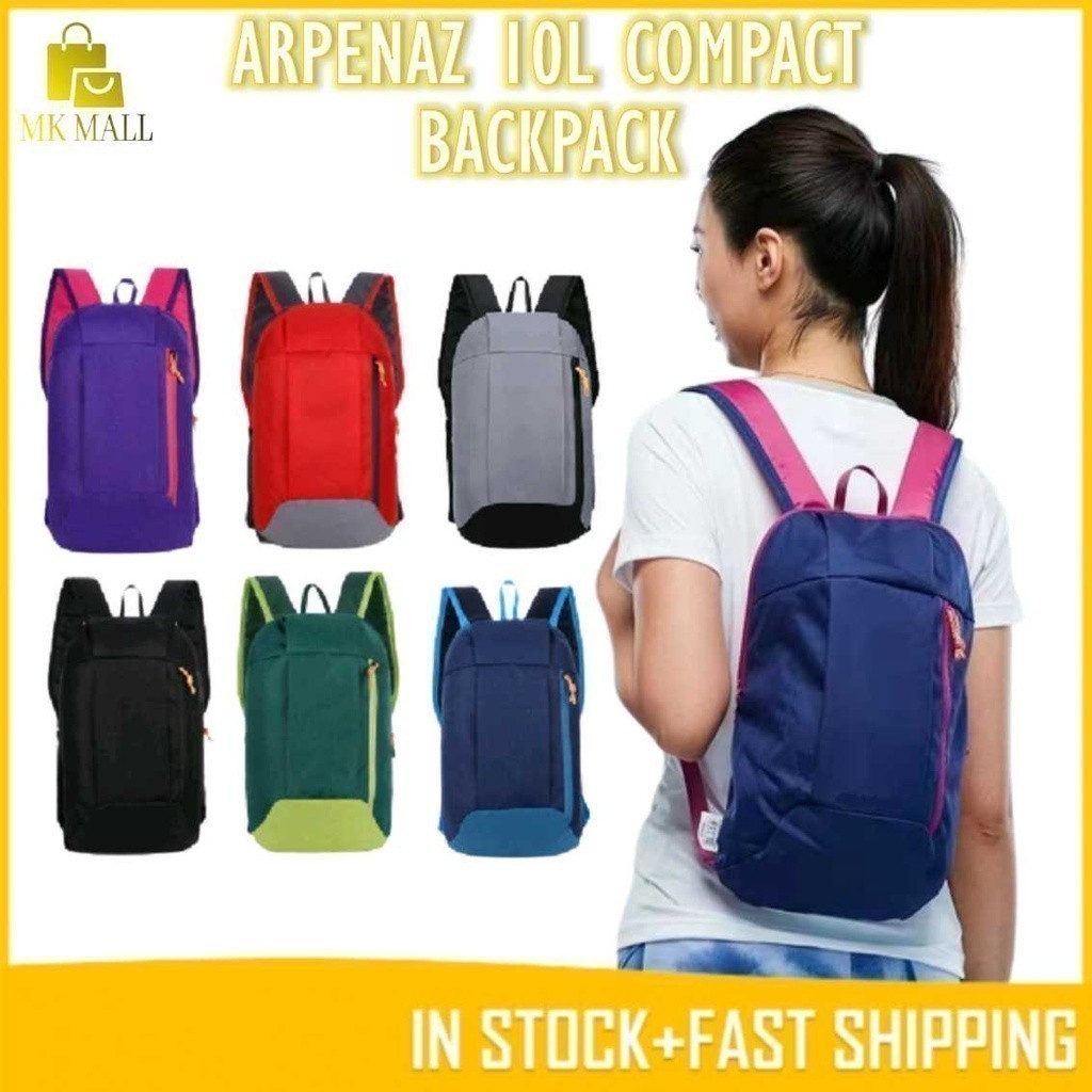 MKMALL BACKPACK /10L Ready Stock Casual All in One Bag Backpack Compact ...