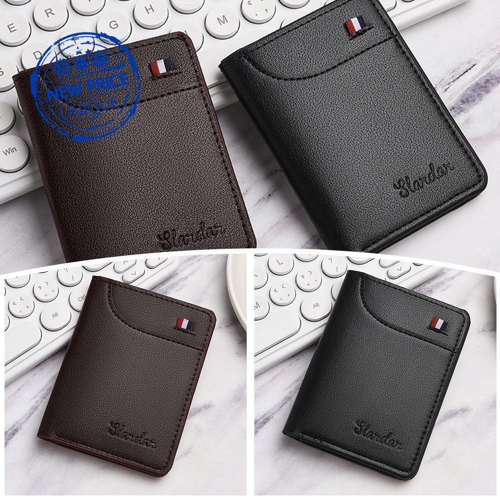 Mini Wallet Men's Short Vertical Personality Wallet Simple Student ...