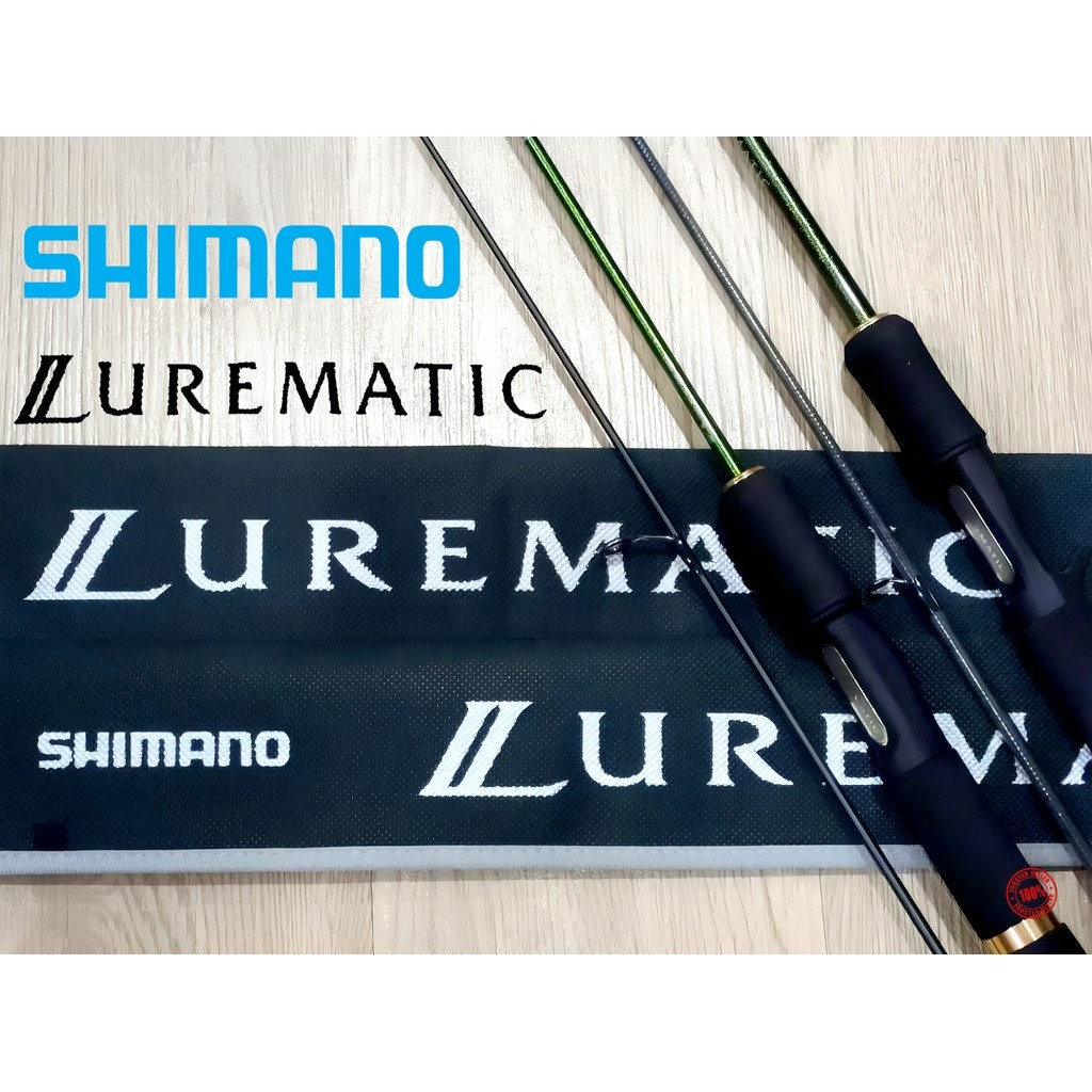 SHIMANO LUREMATIC SPINNING / BAITCASTING (BC) FISHING ROD | Shopee Malaysia