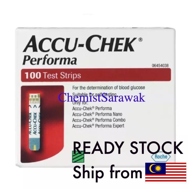 Accu Chek Performa Test Strip 50's / 100's | Shopee Malaysia