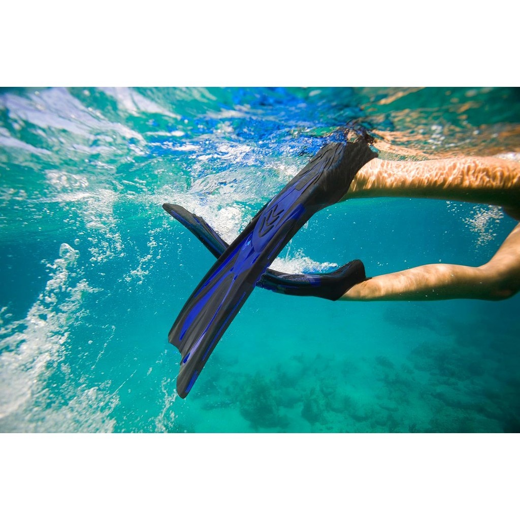 CCZedo Long Scuba Flippers Professional Non-slip Comfortable Diving ...