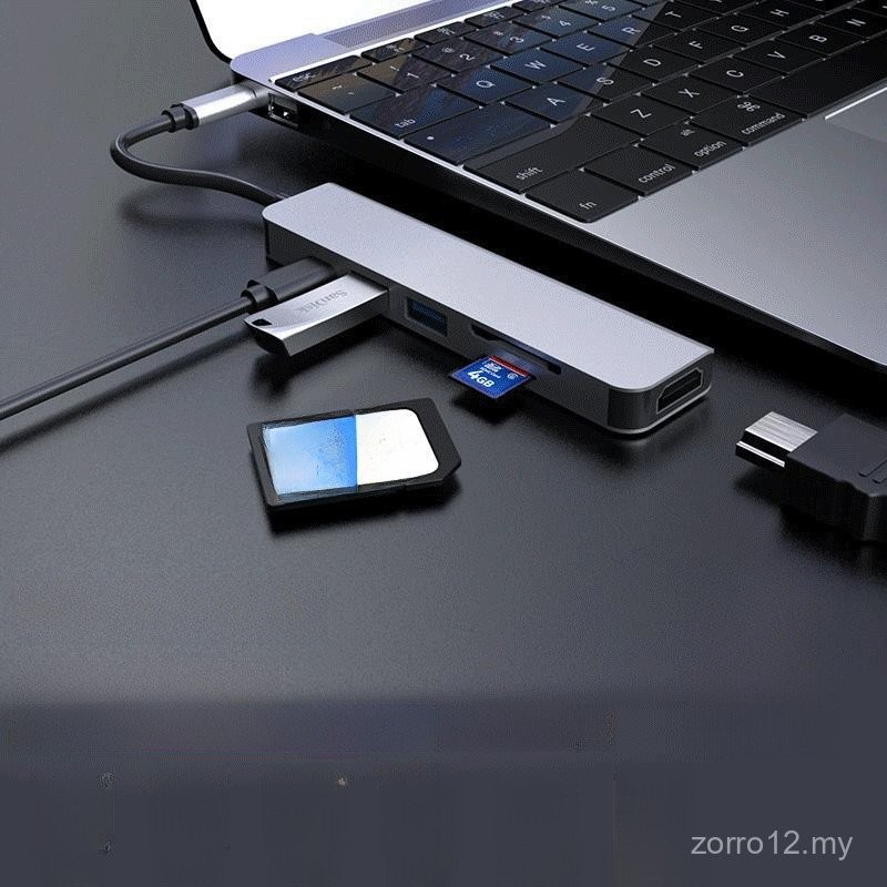 Cross-border Docking Station typec hub hub usb-c Splitter Notebook ...