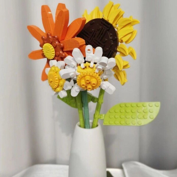 lego flower flower bouquet lego flower bouquet JAKI Jiaqi serasi dengan ...