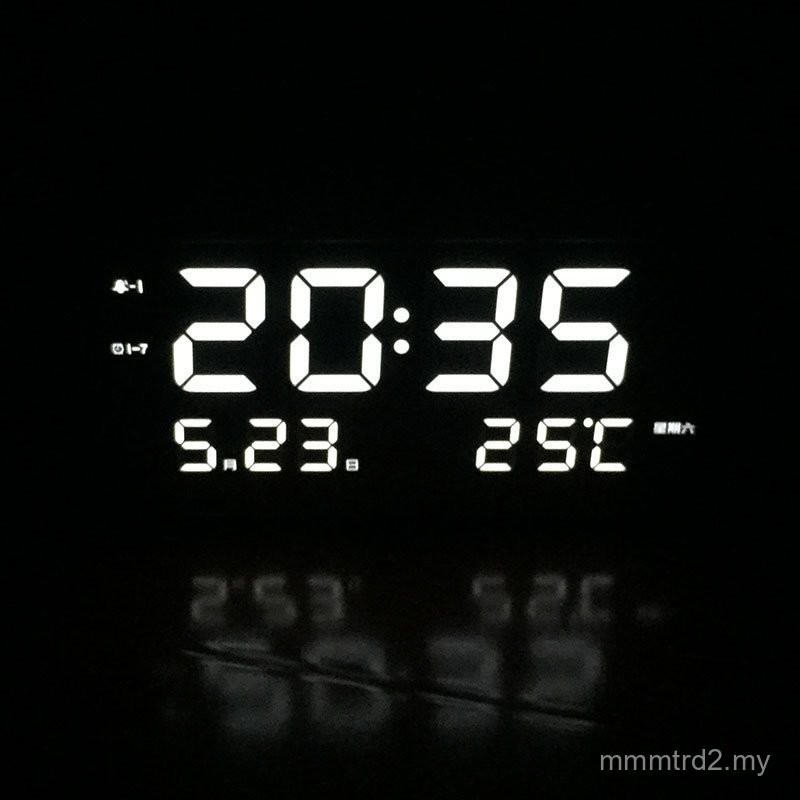 Simple Large Digital Electronic Clock Living Room TV Counter Clock ...