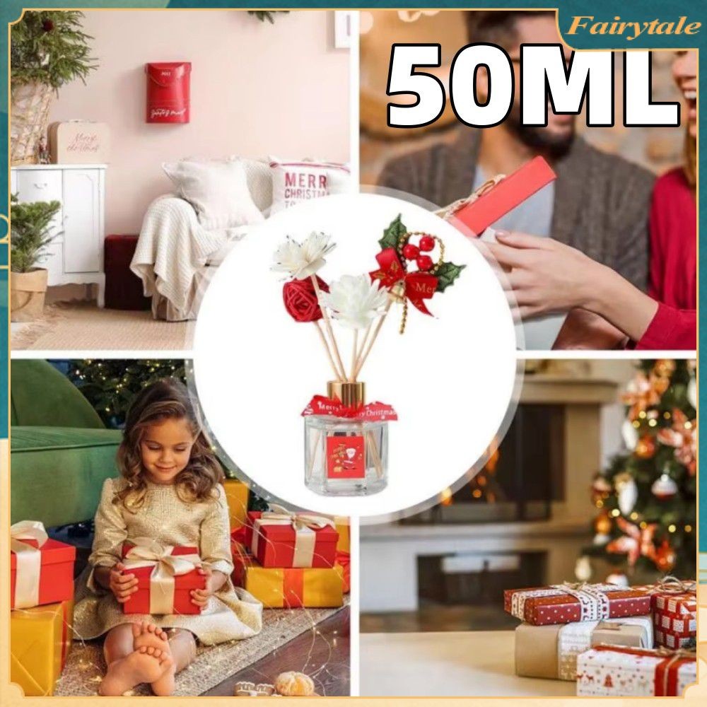 New Christmas Fragrance Diffuser 50ml Festive Scent Diffuser Air Fresh ...