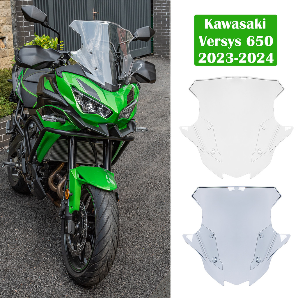 Windscreen For Kawasaki Versys 650 2023-2024 PC Materia Windshield ...