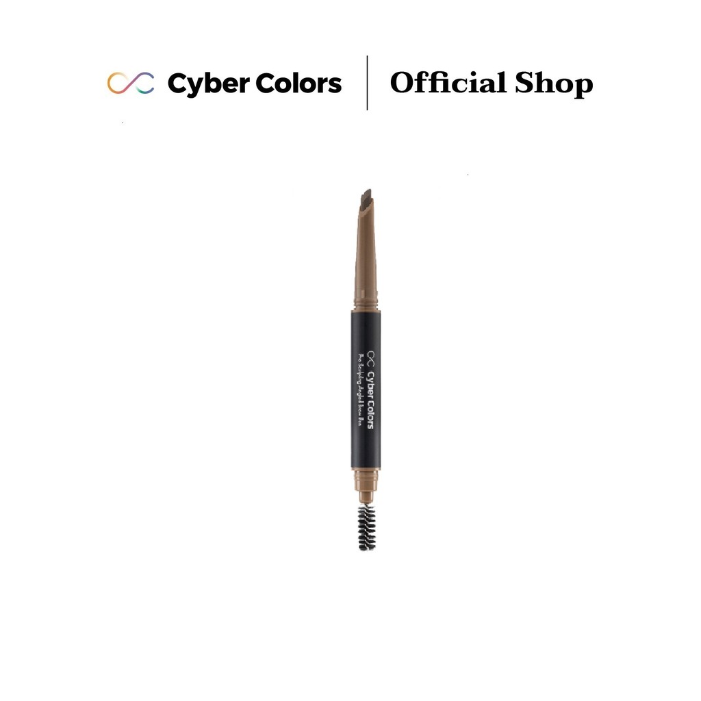 CYBER COLORS : Pro Sculpting Angled Eyebrow Pen 0.18g (Ash Brown ...
