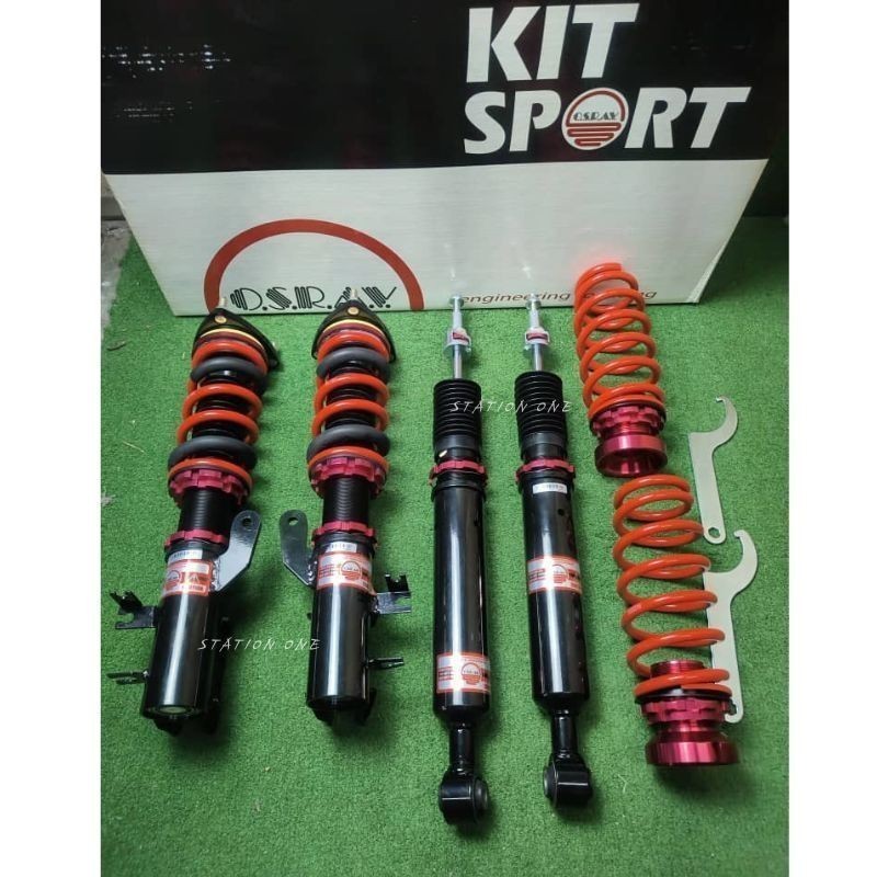 Perodua Kelisa Hi/Lo Body Shift Adjustable Absorbers (Italian Made ...