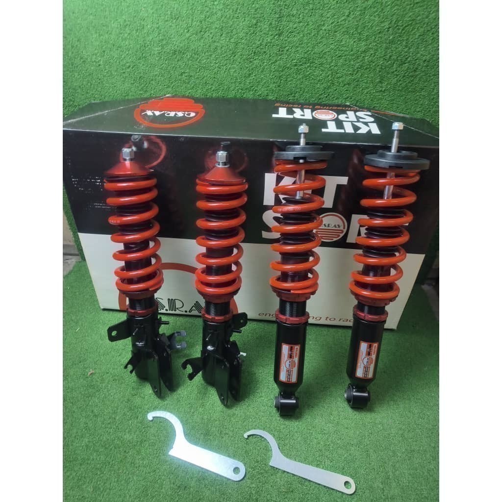 Honda Civic FD 06/08 Hi/Lo Body Shift Adjustable Absorbers (Italian ...