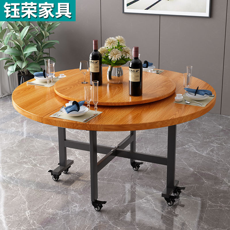 Disassembly Style Household Foldable Round Dining Table Removable ...