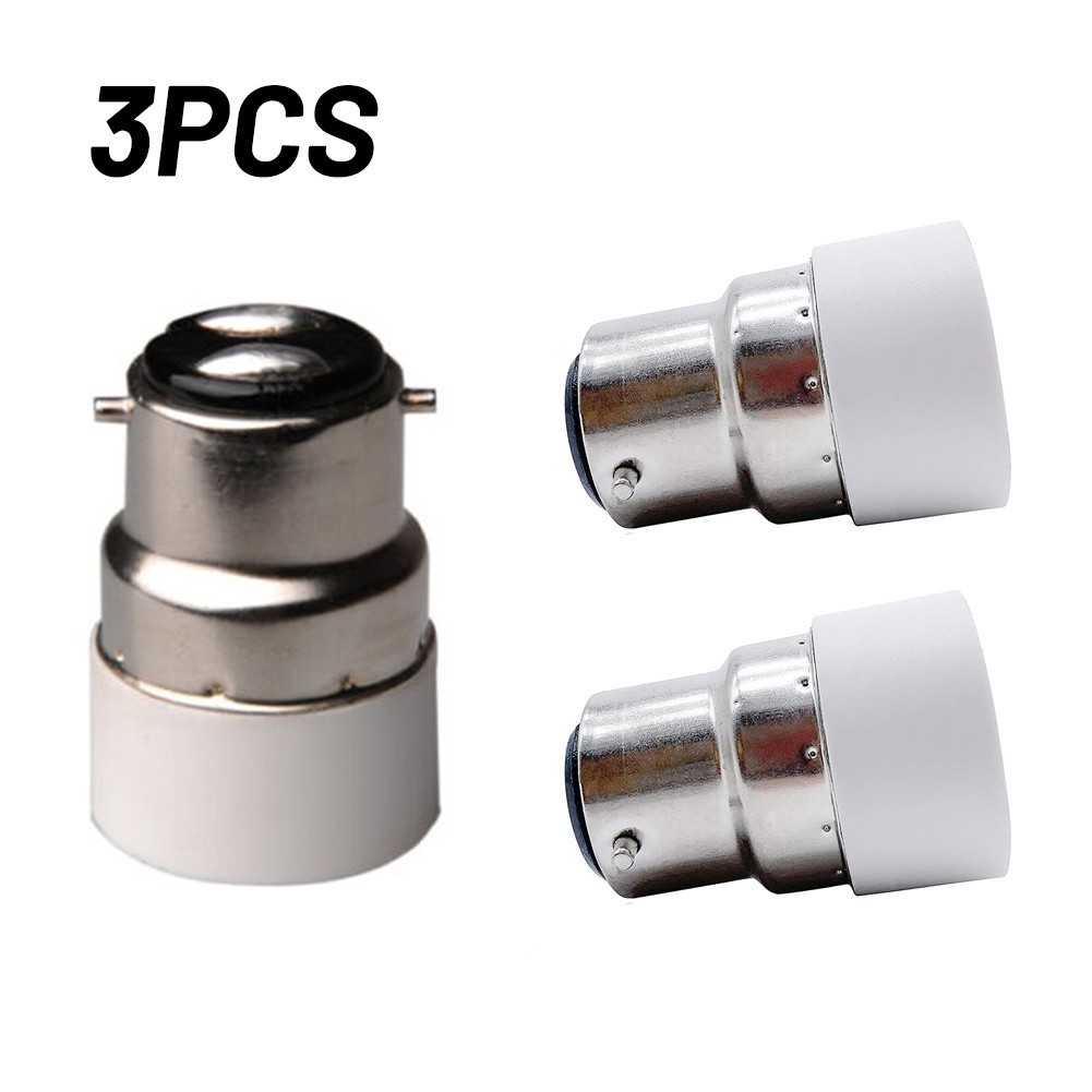 Light Bulb Adapter Adapter B22 To E14 Base Bayonet Converter Edison ...