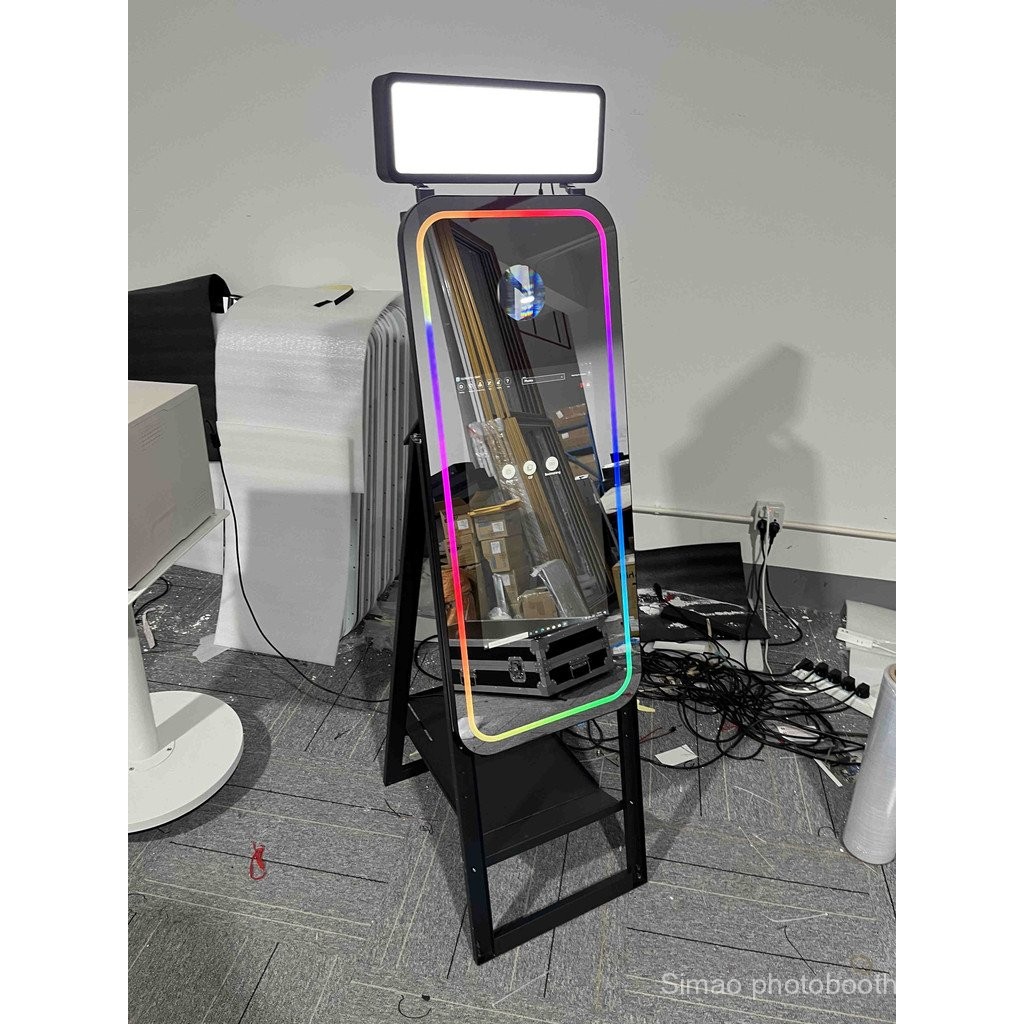 40 inch Portable Mirror Selfie smart Touch magic mirror photo booth A2HA | Shopee Malaysia