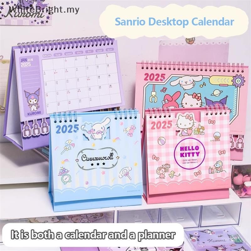 # Festival Decor & Gift # 2025 Table Calendars Cartoon Cute Sanrio ...