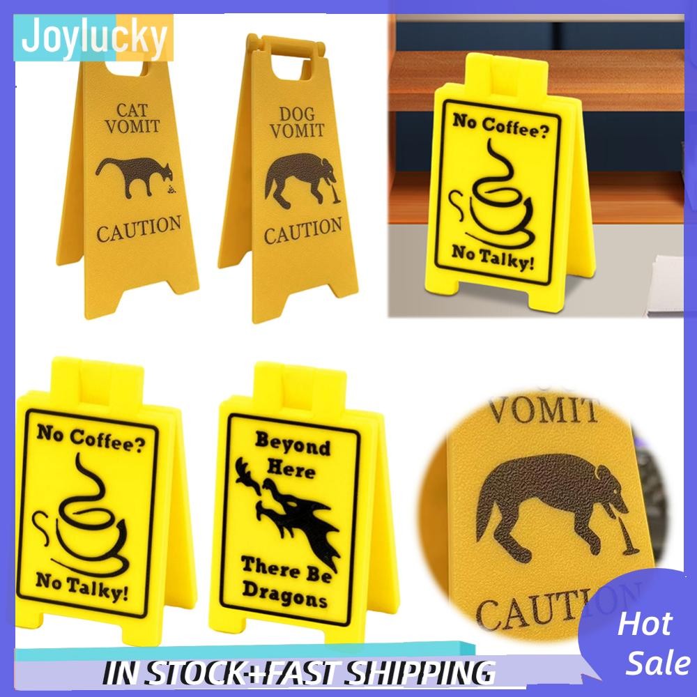 Cat Vomit Sign Caution Sign 3D Printed Dog Vomit Sign Warning Sign Cute ...