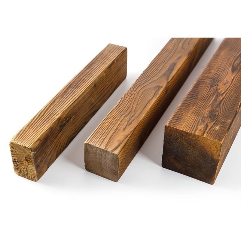 Tiang Kayu Anti-Kakisan Luaran Kayu Berkarbonat Jalur Kayu Pepejal ...