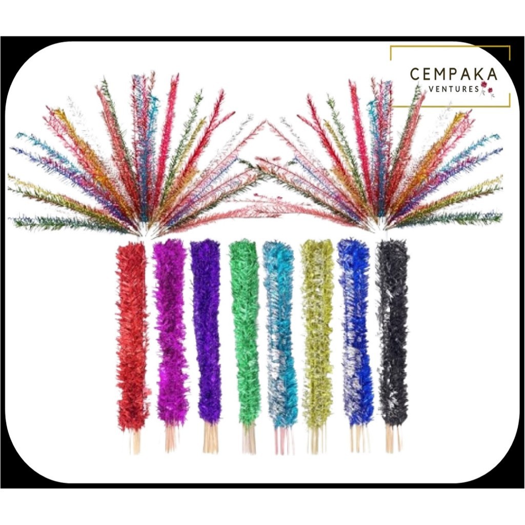 Bunga Manggar Lidi Single & Double Tone -/+ 20pcs Untuk Dekorasi ...