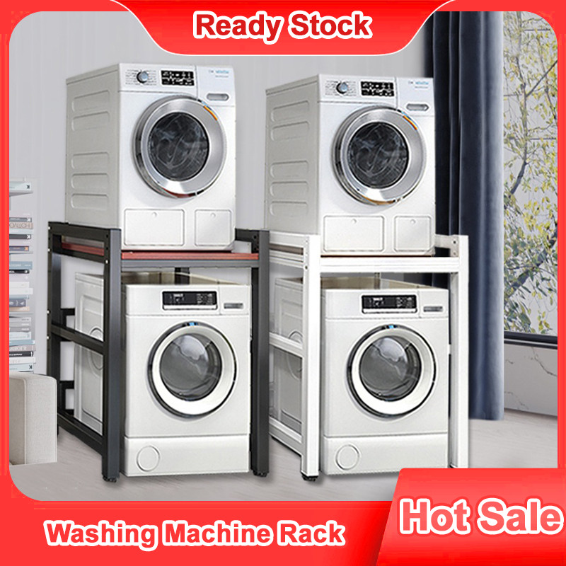 🔥READY STOCK🔥Washing Machine Rack Floor Balcony Storage Rack Bathroom ...