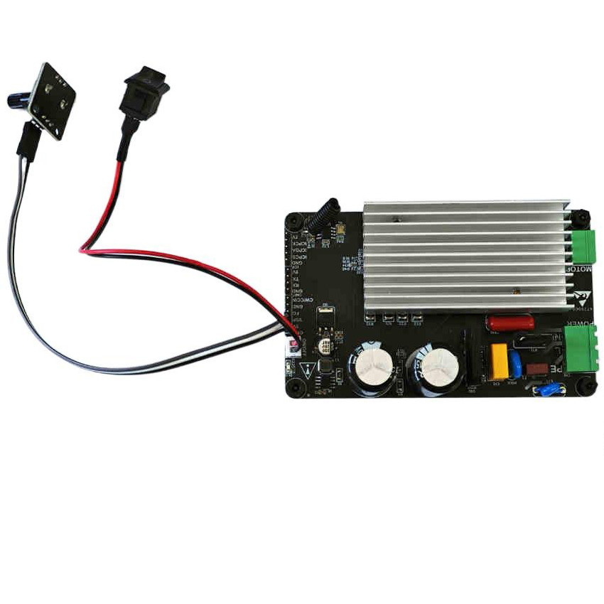 FOC Chord Wave 220V 250W Three-phase DC Brushless Permanent Magnet ...