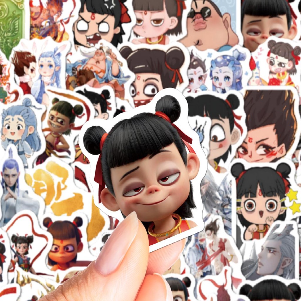 WMG3C3949200Zhang Nezha Emoticon Pack Sticker Nezha's Demon Boy ...