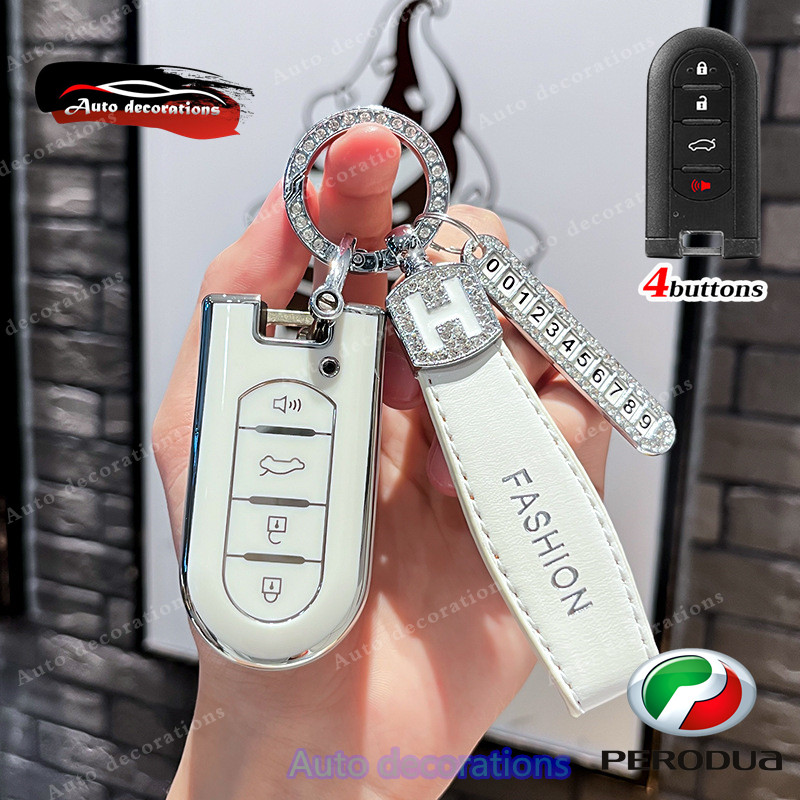perodua Bezza key cover perodua MYVI car key case perodua AXIA ARUZ car ...