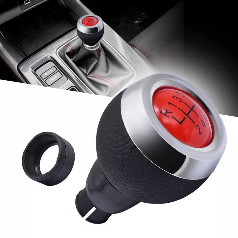 6 Speed Car Manual Gear Shift Knob Red Shifter For Mini Cooper R55 R56 ...