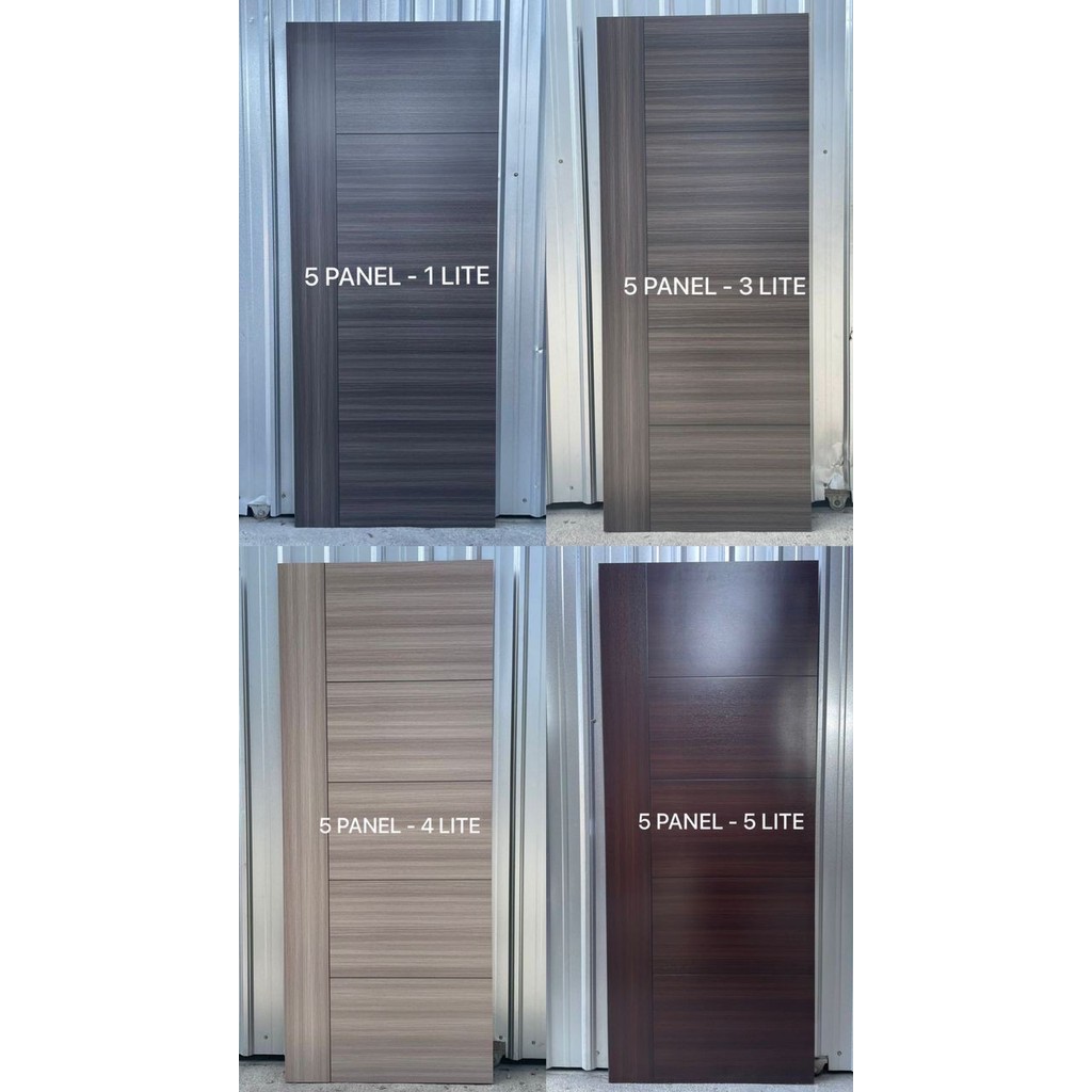 Pintu Kayu Melamine Wooden Door Laminate Semi-Solid Honeycomb Bedroom ...