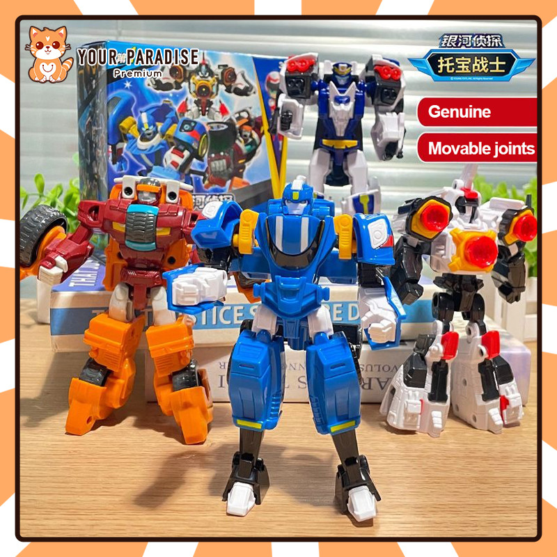 Tobot galaxy detective robot toy figure movable joints sonic thunder ...