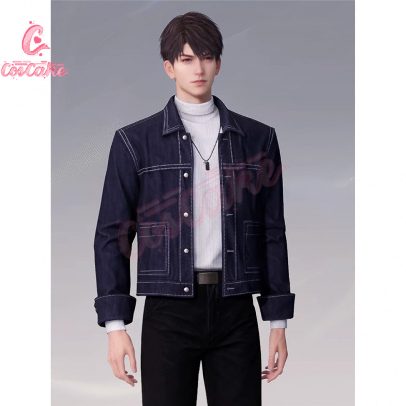 Love and Deepspace Caleb Cowboy jacket, cosplay game server, regular ...