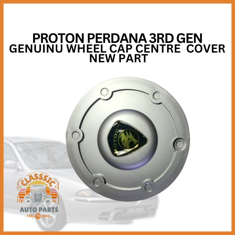 PROTON PERDANA 3RD GEN GENUINU WHEEL CAP CENTRE COVER NEW PART | Shopee ...