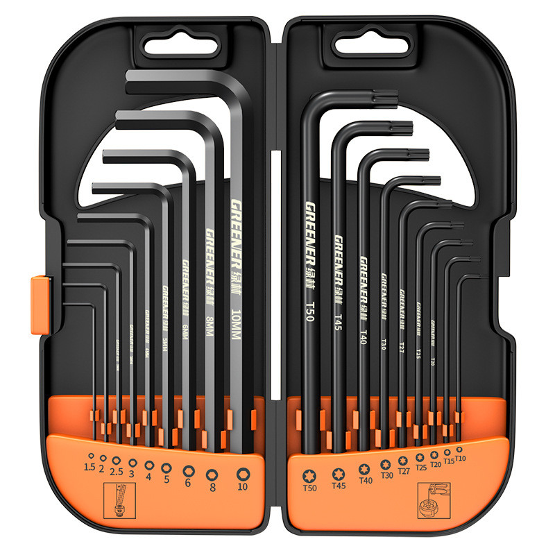 Green Forest Allen Wrench Set Hexagon Screwdriver Hexagonal Tool ...