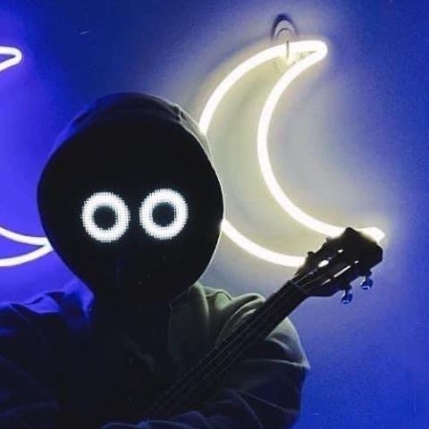 Do Not Disturb LED Gesture Change Face Glow Mask DIY Glow Props ...