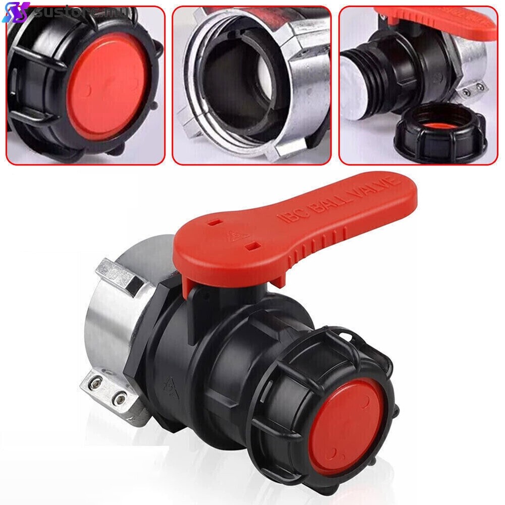[Super] IBC Ton Bucket Switch Adapter Ball Valve Tank Box Outlet Valve ...
